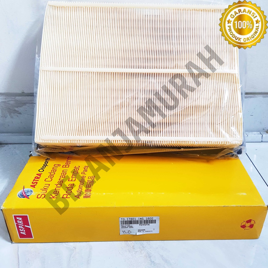 Jual Air Filter / Filter Udara Toyota Innova Reborn / Fortuner 2016 ...