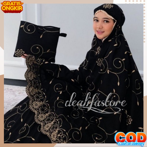 Jual Mukea Perlengkapan Sholat Mukena Wanita Muken Ibu Ibu Rukoh ...