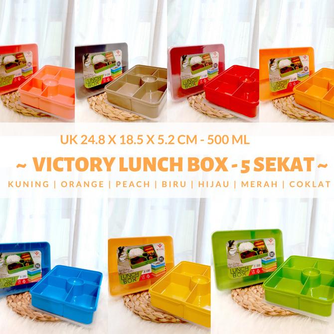 Jual ```````] box plastik makanan - kotak nasi plastik - kotak bento ...