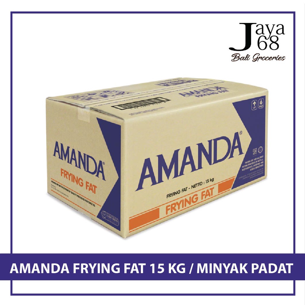 Jual minyak padat Amanda - Frying Fat Amanda 15 kg - minyak goreng Beku ...