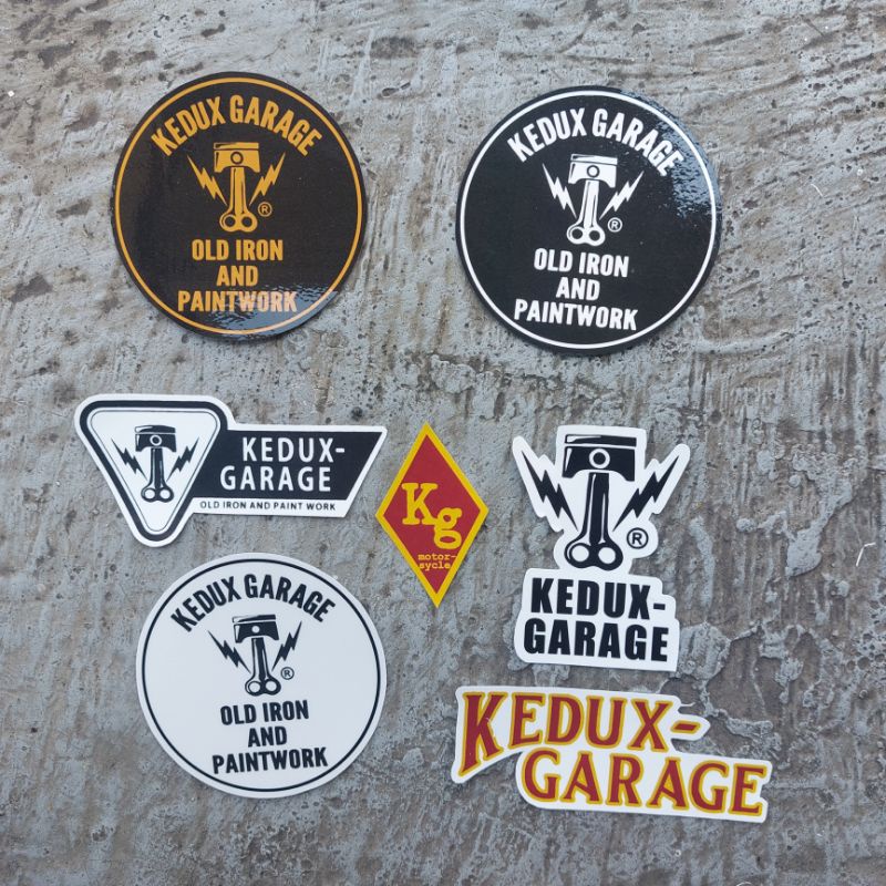 Jual STIKER - KEDUX GARAGE - SATUAN | Shopee Indonesia