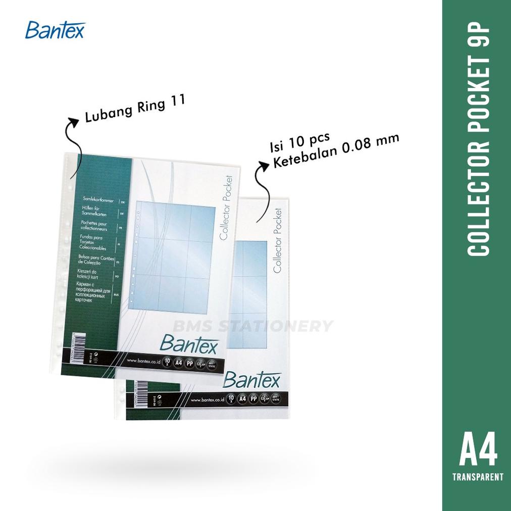 Jual BANTEX COLLECTOR PHOTOCARD SLEEVE 9P TEMPAT FOTO IDOL SIZE A4 10 ...