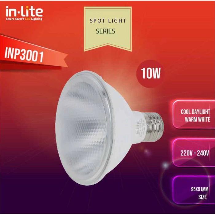 Jual Lampu Inlite Par 30 Light Led 10W Inp3001 Putih-Kuning | Shopee ...