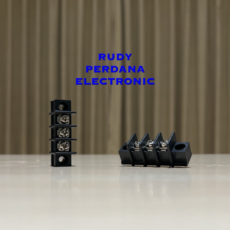 Jual TERMINAL BLOCK HITAM KF45 9.5MM 3P 3 PIN KAKI | Shopee Indonesia