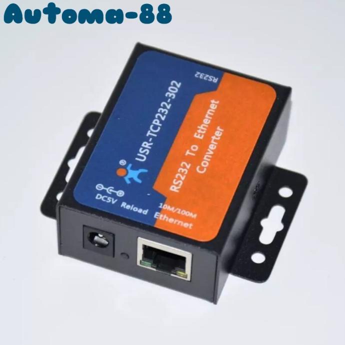 Jual Serial Converter USR IOT TCP232-302 RS-232 to Ethernet TCP IP ...