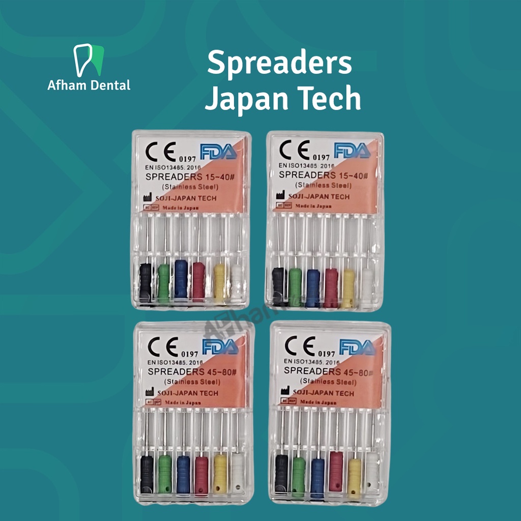 Jual DENTAL FINGER SPREADERS SPREADER ENDO K FILE SOJI JAPAN TECH ...