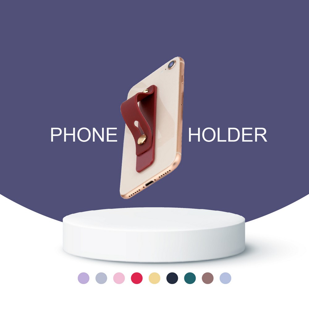Jual Pegangan Hp Strap Bracket Silicone Polos Phone Holder Hp Tali ...