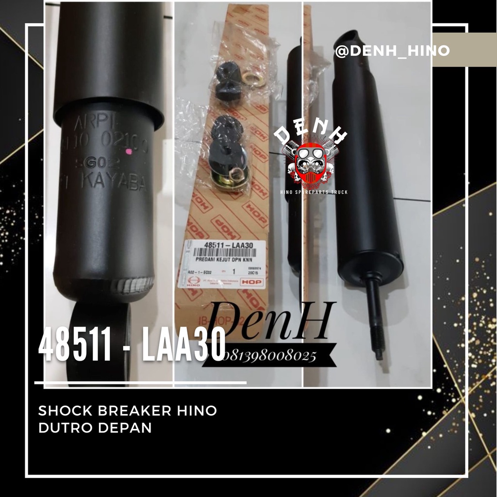 Jual 48511-LAA30 Shock Breaker Hino Dutro Depan Asli HOP | Shopee Indonesia