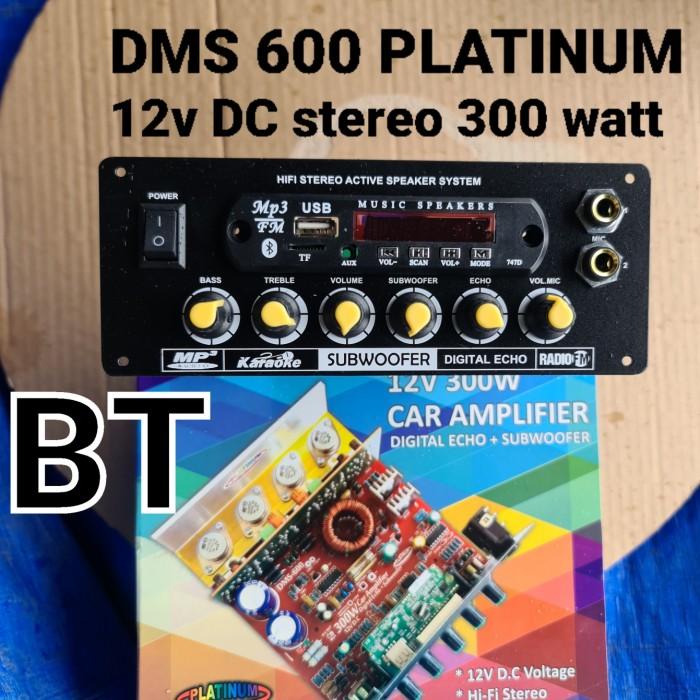 Jual power amplifier ampli mobil car 12v 12 dms 600 dms600 mp3 ...