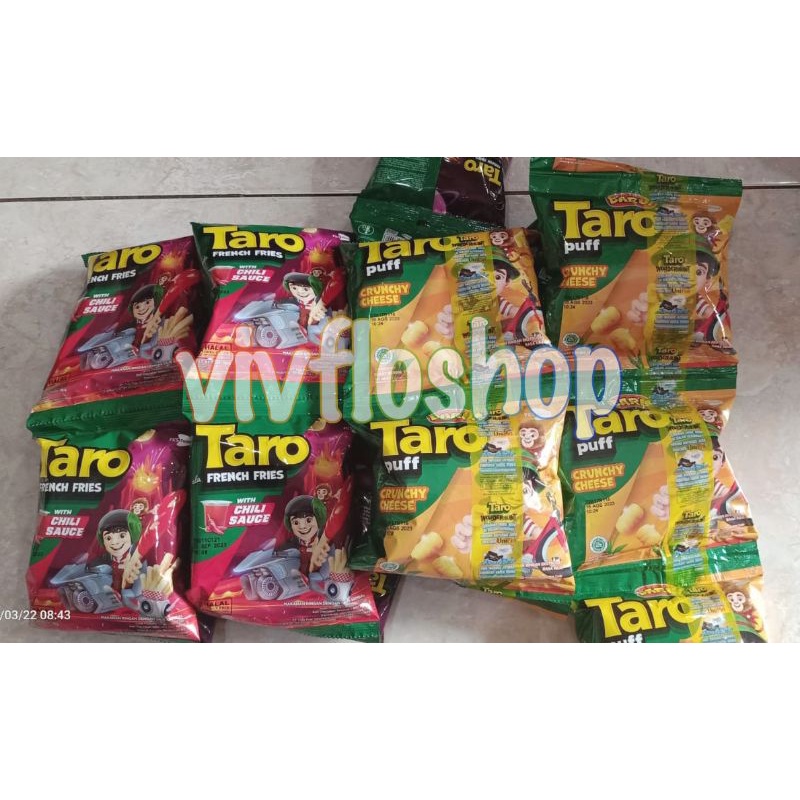 Jual Chiki Taro French Fries / Taro Puff / Potato(Renceng isi 10 ...