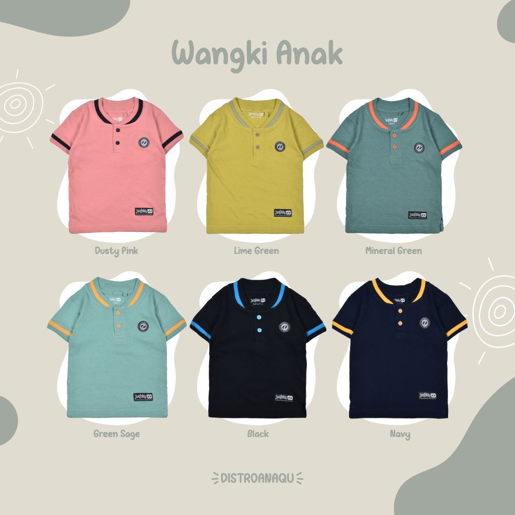 Jual Kaos Wangki Anak Premium Usia 1-12 Tahun | Shopee Indonesia