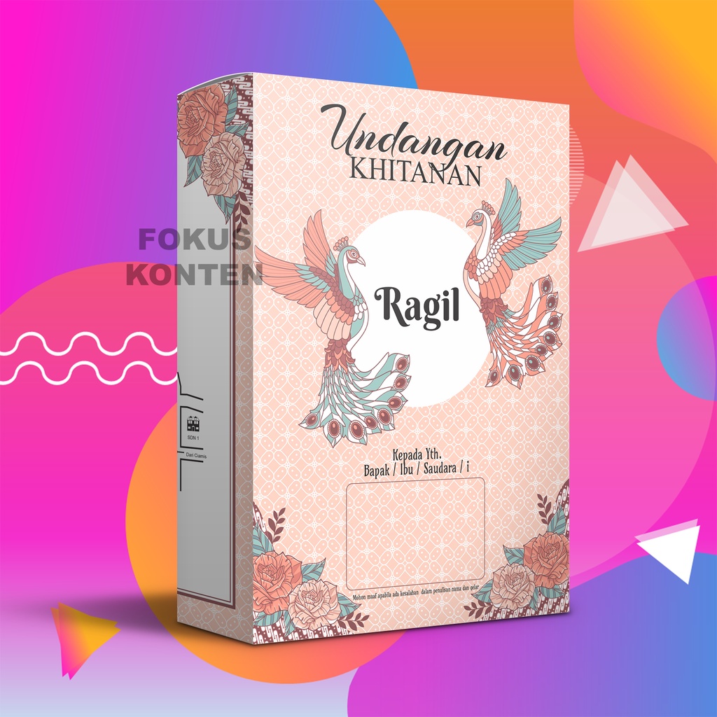 Jual 30 Desain Blanko Undangan Khitan New Arival CDR v15 | Shopee Indonesia