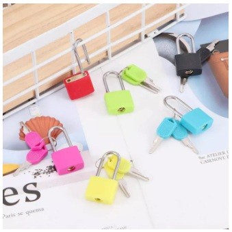 Jual Gembok Koper Warna Warni 23 mm / Gembok Koper Jelly Warna Bagus ...