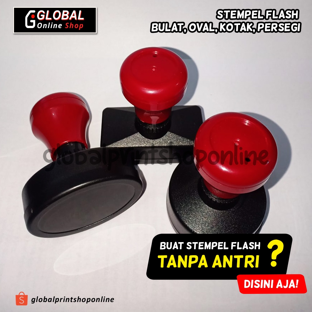 Jual STEMPEL FLASH CUSTOM (UKURAN SATU) | Shopee Indonesia