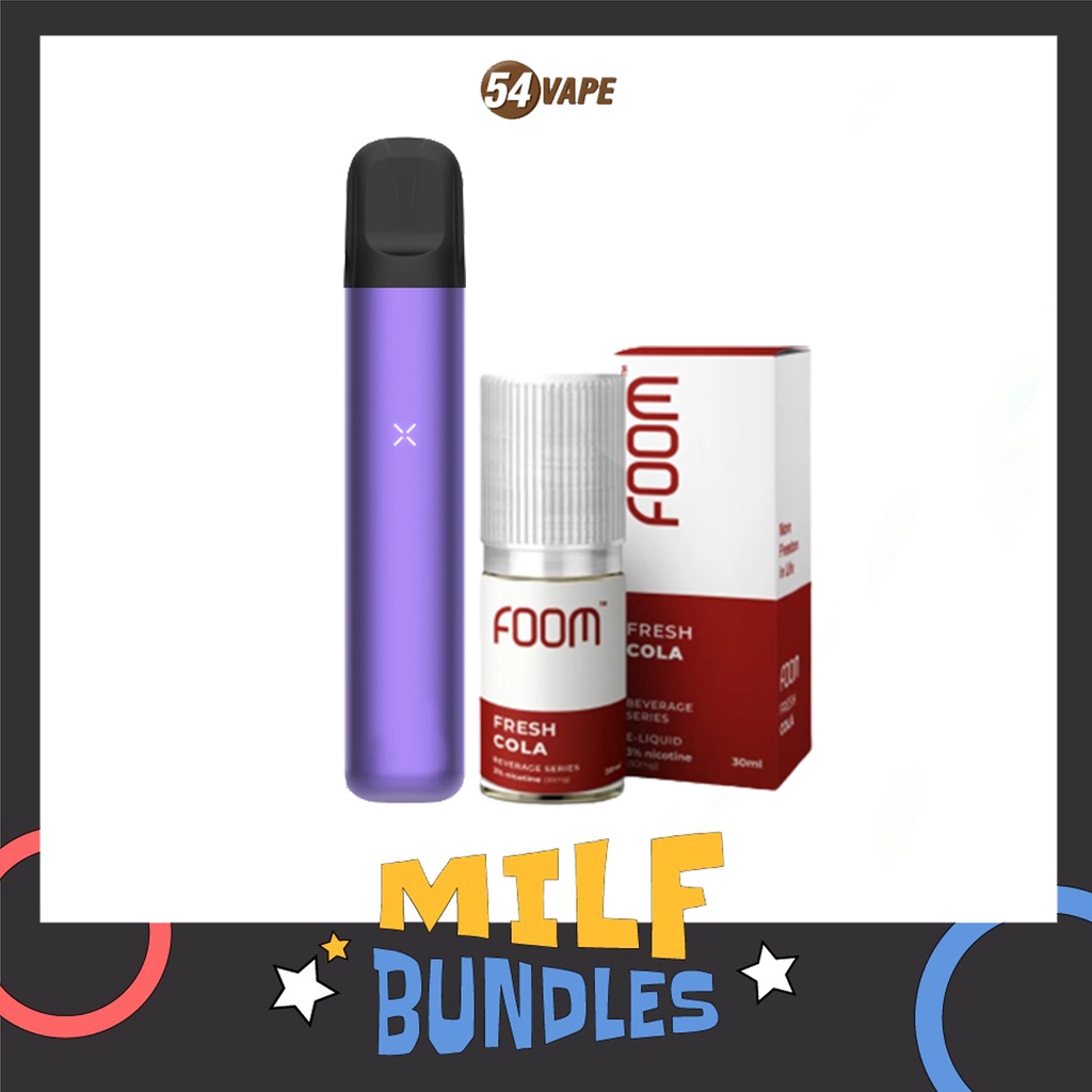 Jual Foom X Pod Starter Kit + Foom Lite 30ml 10mg | Shopee Indonesia