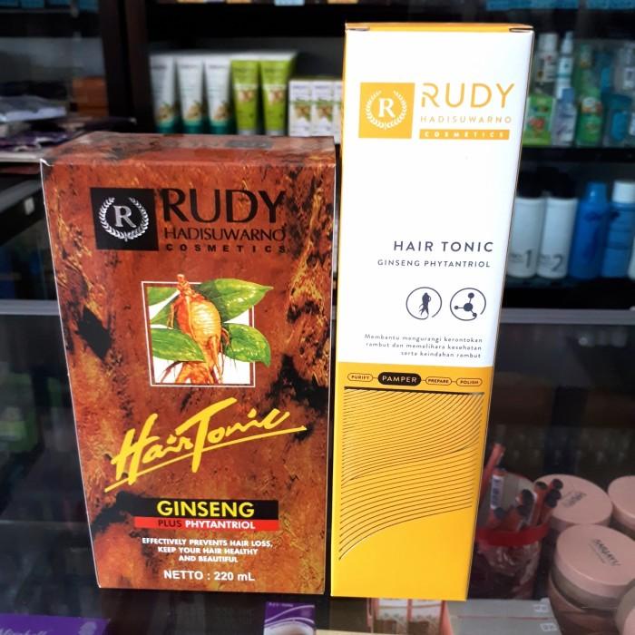 Jual Rudi Hadisuwarno Hair Tonic Ginseng Plus Phytantriol Rudy Tonik ...