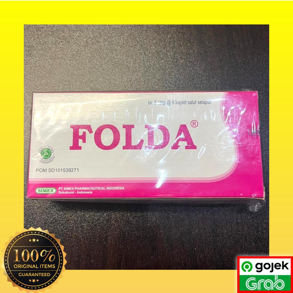 Jual FOLDA Folda folda Tablet - Multivitamin dan Mineral Ibu hamil ...
