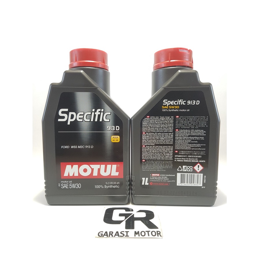 Jual oli mesin mobil specific 913d ford 5w30 1 liter | Shopee Indonesia