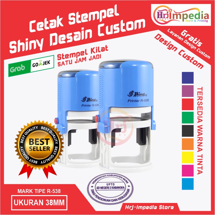 Jual Cetak Stempel Shiny Desain Custom | Cetak Stempel Otomatis Shiny ...
