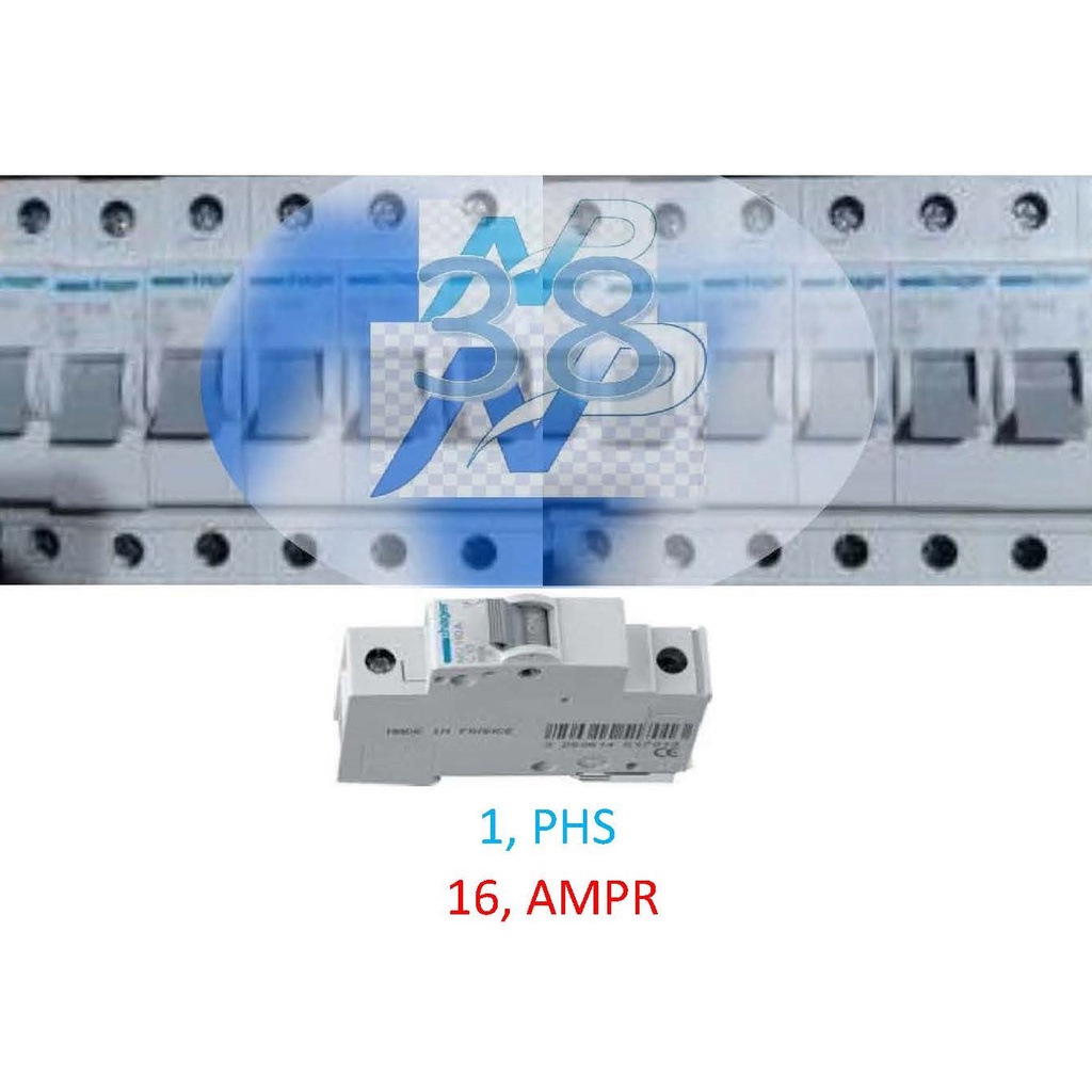 Jual MCB Listrik 1p , (10a 16a 20a 25a 32a 45a) Schneider, Hager ...