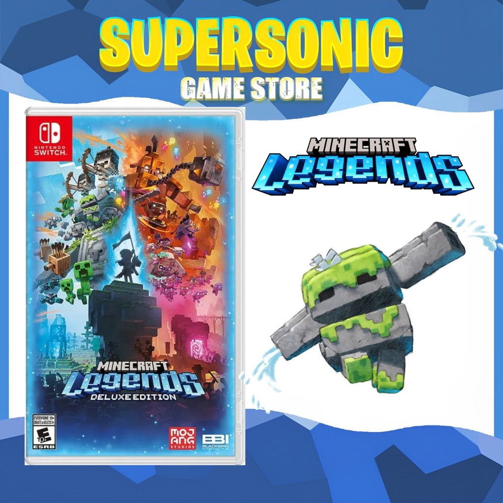 Jual Switch Minecraft Legends Deluxe Edition | Shopee Indonesia