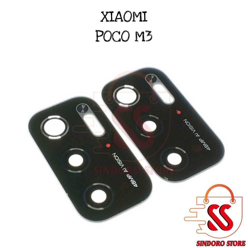 Jual Kaca Kamera Belakang Xiaomi Poco M3 M3 Pro Lensa Camera Only ...