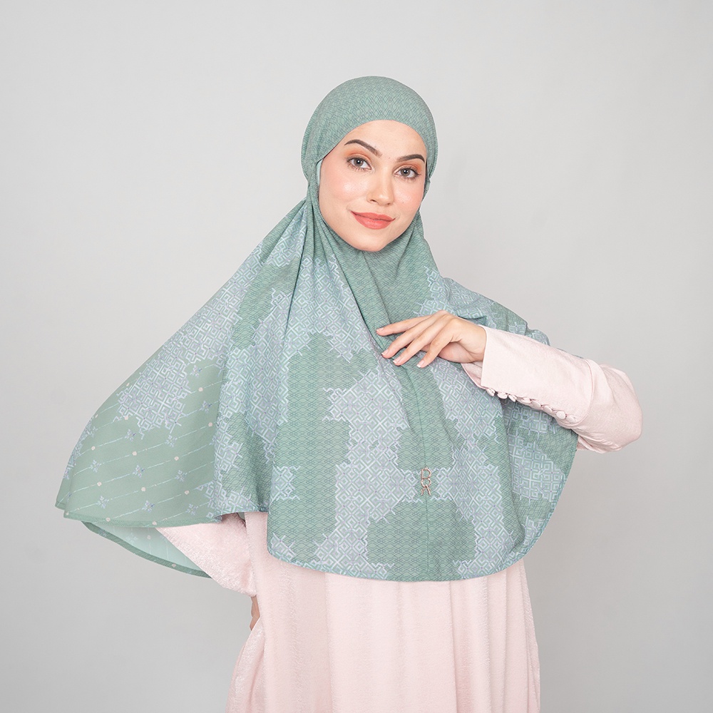 Jual DOA - Baiti Fayla Khimar V1 (Timeless) - Mineral Green | Shopee ...