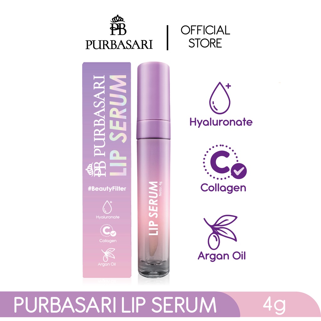 Jual Purbasari Lip Serum / Pelembap bibir - Collagen bibir. | Shopee ...