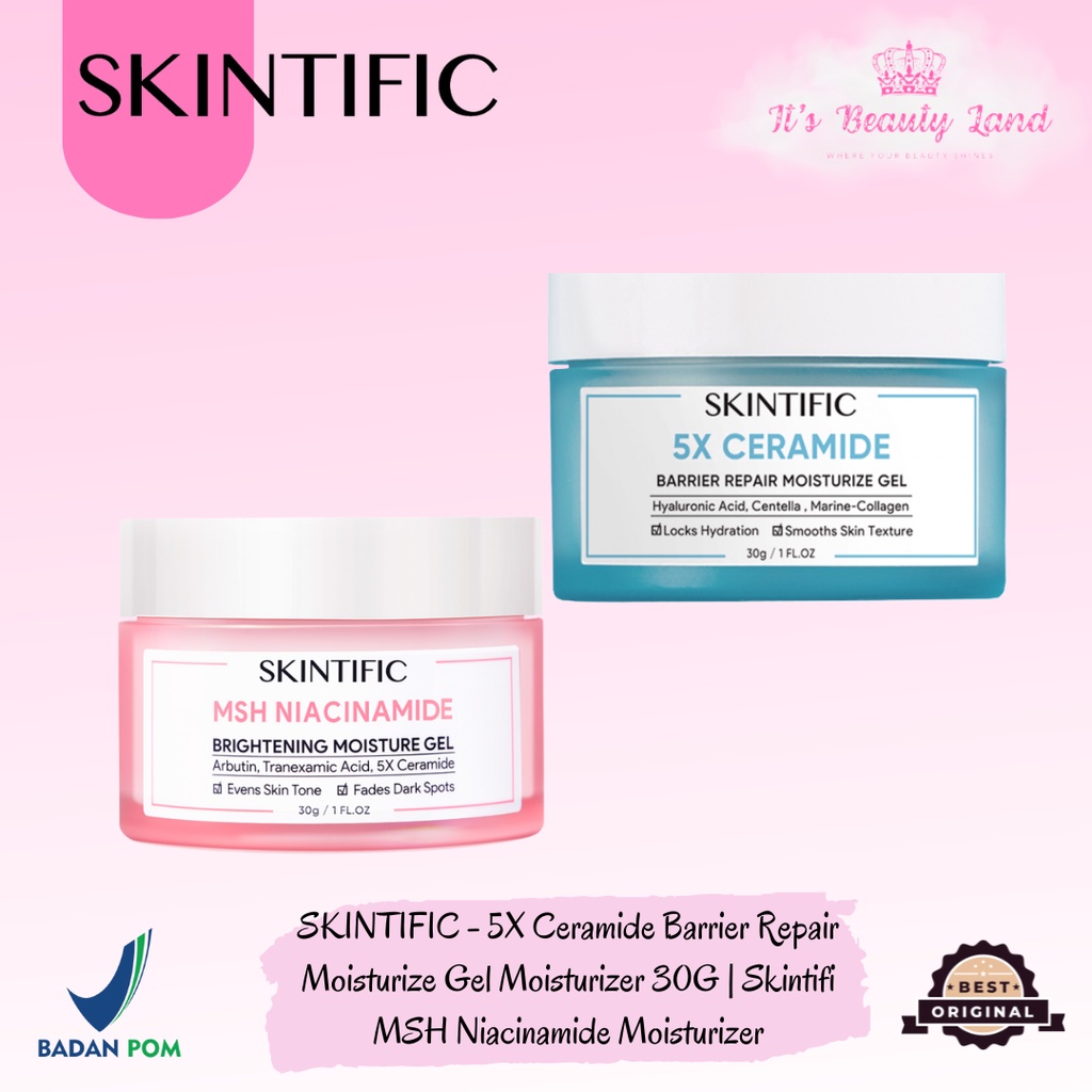 Jual SKINTIFIC - 5X Ceramide Barrier Repair Moisturize Gel Moisturizer ...