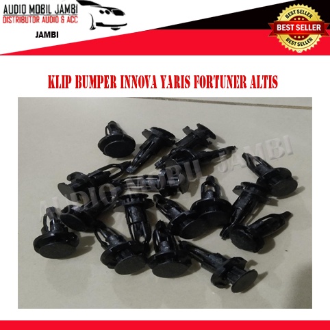 Jual KANCING KLIP BUMPER BAMPER BEMPER INNOVA ALTIS FORTUNER | Shopee ...