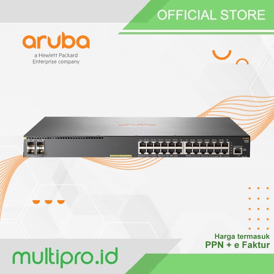 Jual Aruba 2930F JL255A 24G PoE+ 4SFP+ Switch | Shopee Indonesia