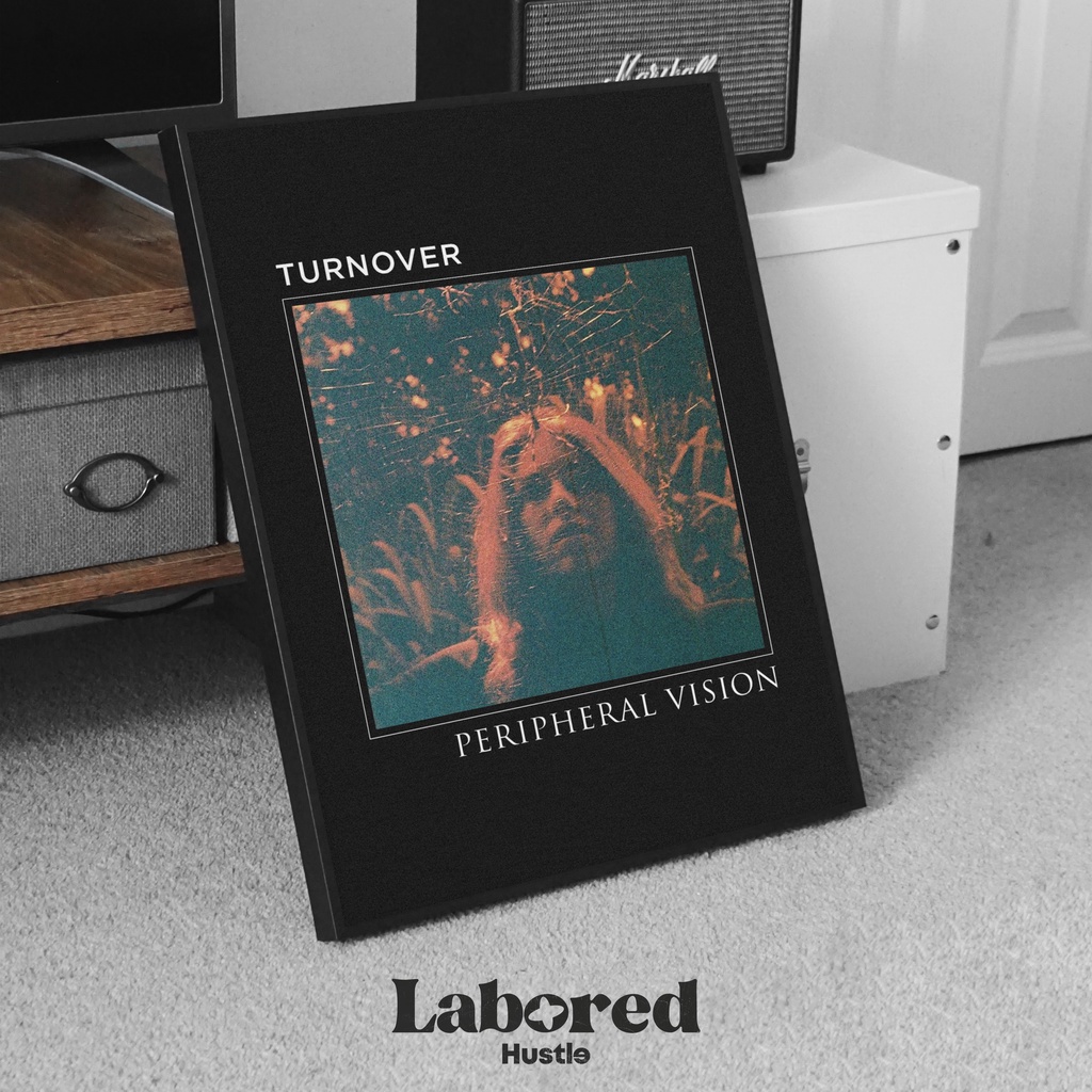 Jual Labored Hustle Poster Turnover | Frameblock Peripheral Vision ...
