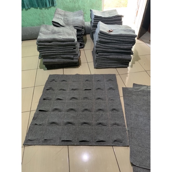 Jual Karpet Vertical Garden Uk 1x1m Siap Pasang Geotextille | Shopee ...