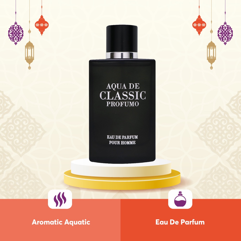 Jual Parfum Fragrance World Aqua De Classic Profumo Man 80 Ml Shopee Indonesia