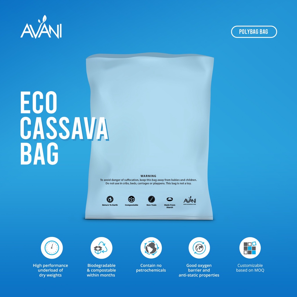 Jual Avani - Polybag Cassava Large - Kantong Polymailer Ramah ...