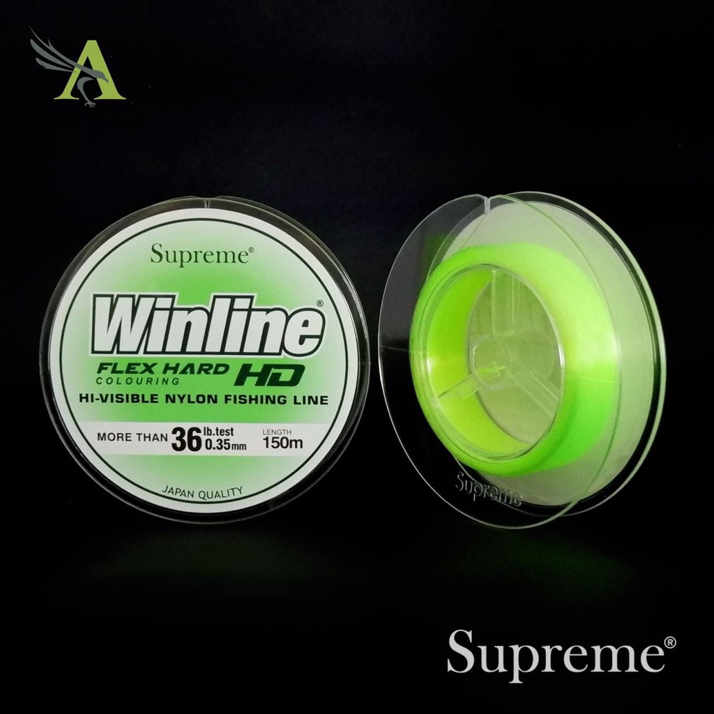 Jual SENAR / LINE MONO SUPREME WINLINE HD (Color FLUO GREEN) | Shopee ...