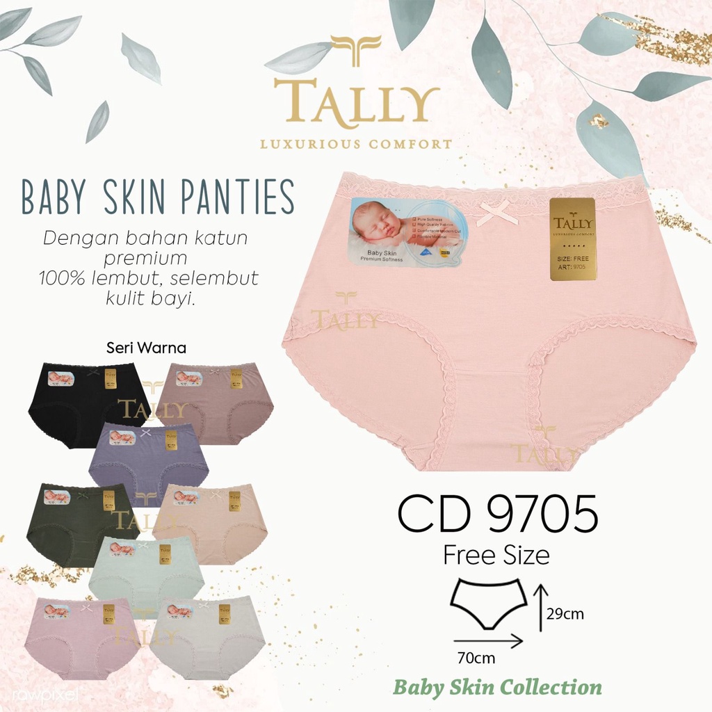 Jual CD CELANA DALAM 9705 BABY SKIN TALLY - CD BABY SKIN TALLY - TALLY CD CELANA DALAM 9705 I ...