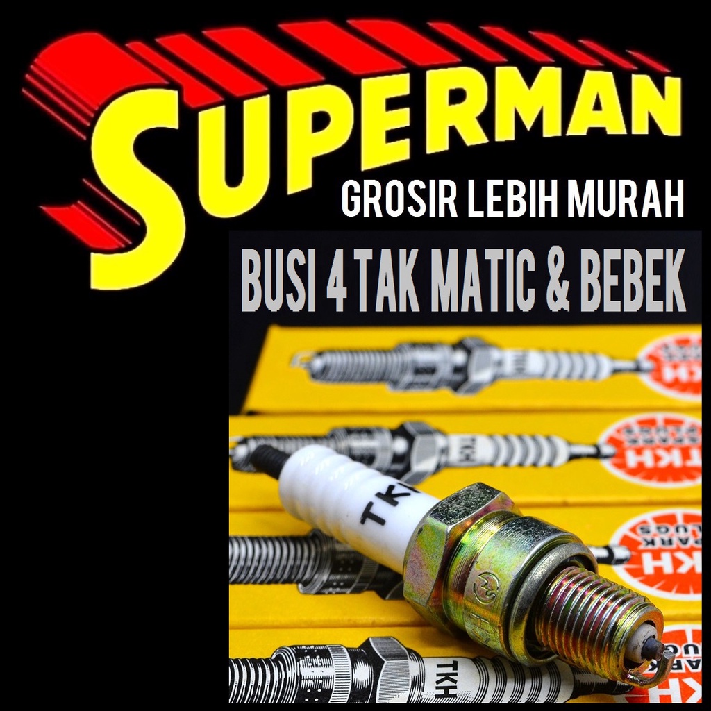 Jual BUSI 4T TKH C7HSA c7 4 tak grand supra fit revo win jupiter mio ...