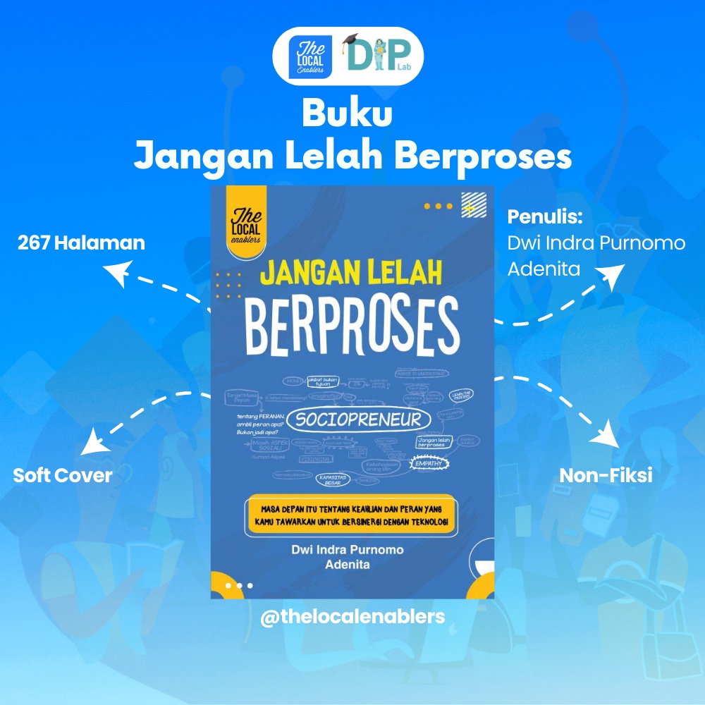 Jual Toko TLE Buku Jangan Lelah Berproses (Dwi Indra Purnomo, Adenita) Pengembangan Diri Karir ...