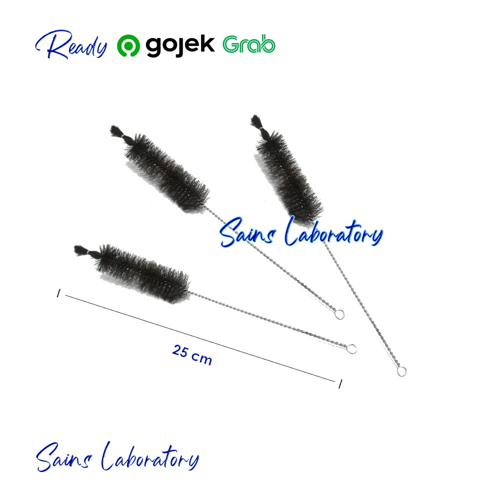 Jual Sikat Tabung Reaksi Kecil Test Tube Brush Sikat Gelas Ukur ...