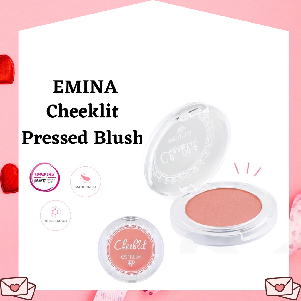Jual Emina Cheek Lit Pressed Powder Blush 3.5gr | Blush On | Shopee ...