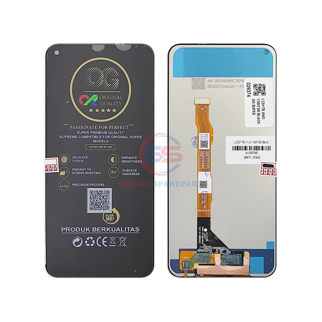 Jual LCD VIVO Y30 / Y30I FULLSET TOUCHSCREEN OG SUPER | Shopee Indonesia
