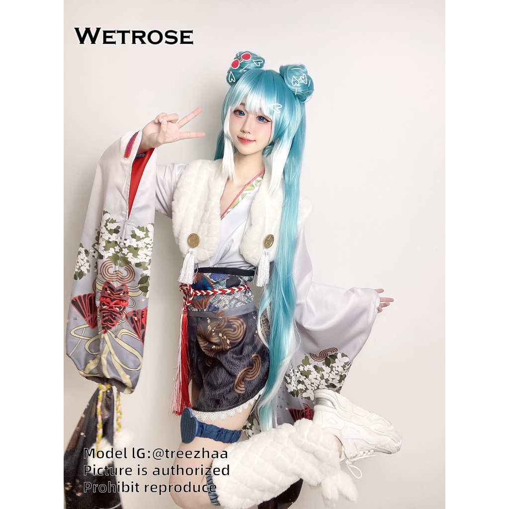 Jual 【Wetrose】 Ready Stock Kobo Kanaeru Kimono New Skin Costume Cosplay ...