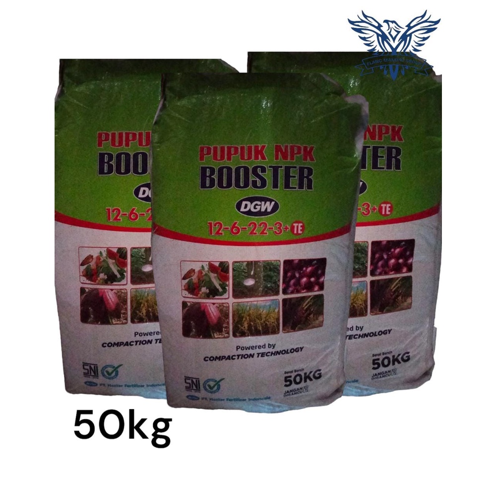 Jual Karungan Booster 50Kg Pupuk NPK 12 6 22 3 + TE N 12%, P2O5 6%, K2O ...