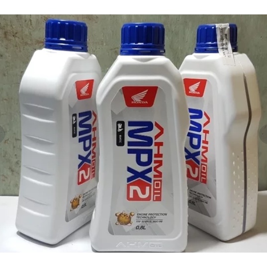 Jual AHM OIL MPX 2 MATIC 800 ML ORIGINAL oli motor Honda SAE 10W-30 API ...