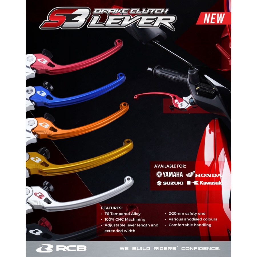 Jual Handle Rem RCB Racing Boy S3 Semua Motor | Shopee Indonesia