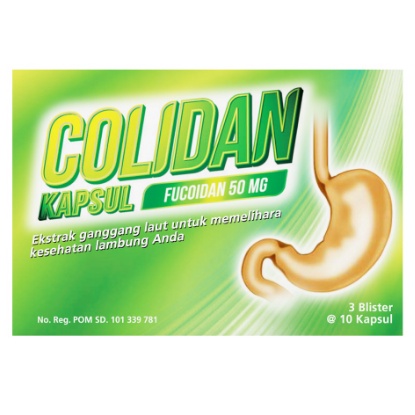 Jual COLIDAN FUCOIDAN 50 MG 1 STRIP@10 KAPSUL colidan kapsul | Shopee ...
