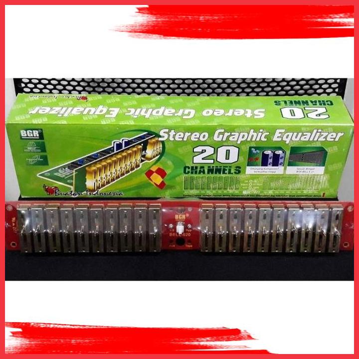 Jual (FEBY) KIT EQUALIZER 20 CHANNEL STEREO GRAPHIC EQUALIZER | Shopee Indonesia