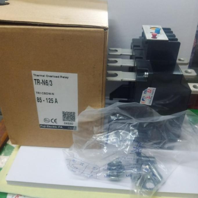 Jual Thermal Overload Fuji Relay Overload TR-N6/3 Fuji Electric ...