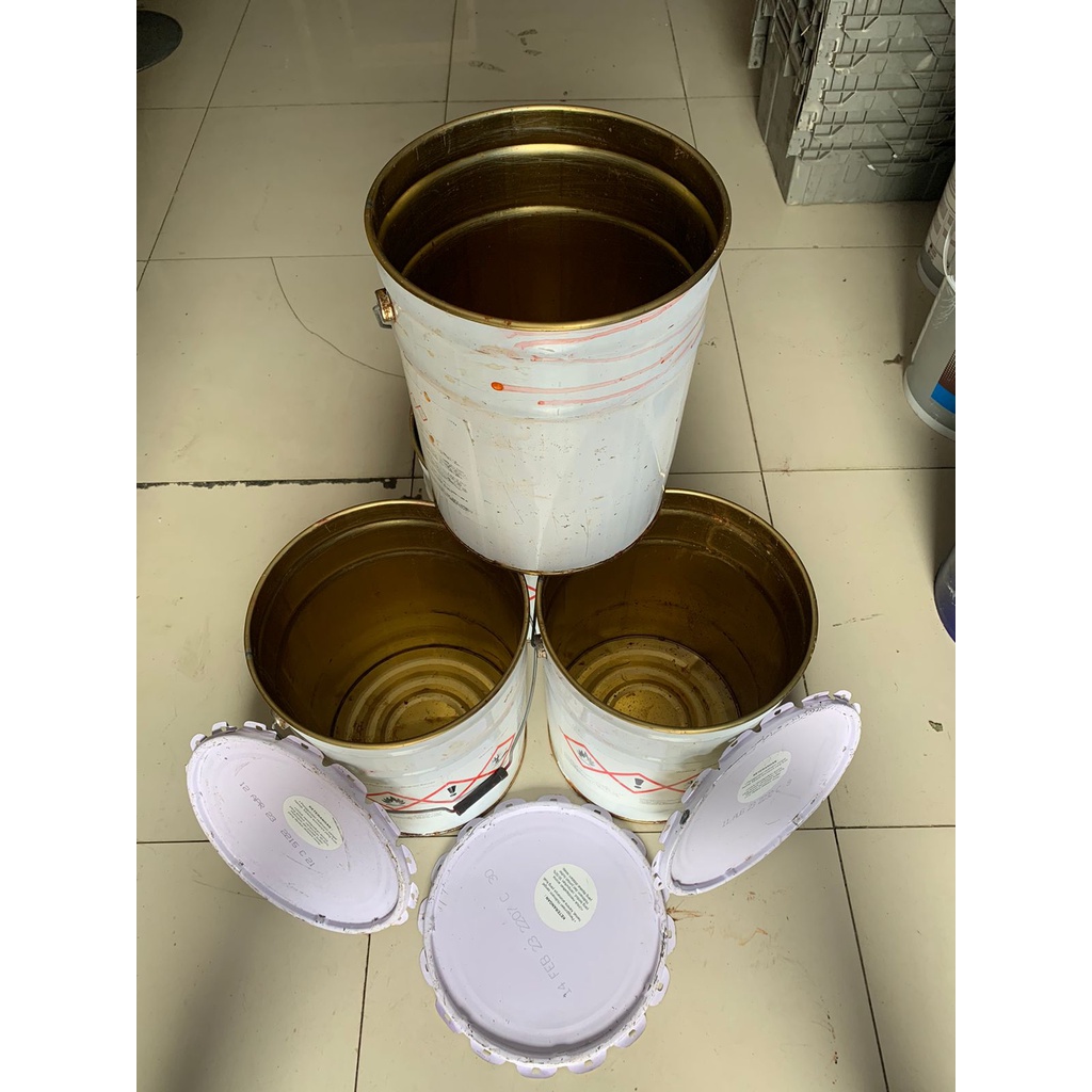 Jual Palken Besi 25kg Ember Pail Besi Tong Ember Palken 20liter plus ...